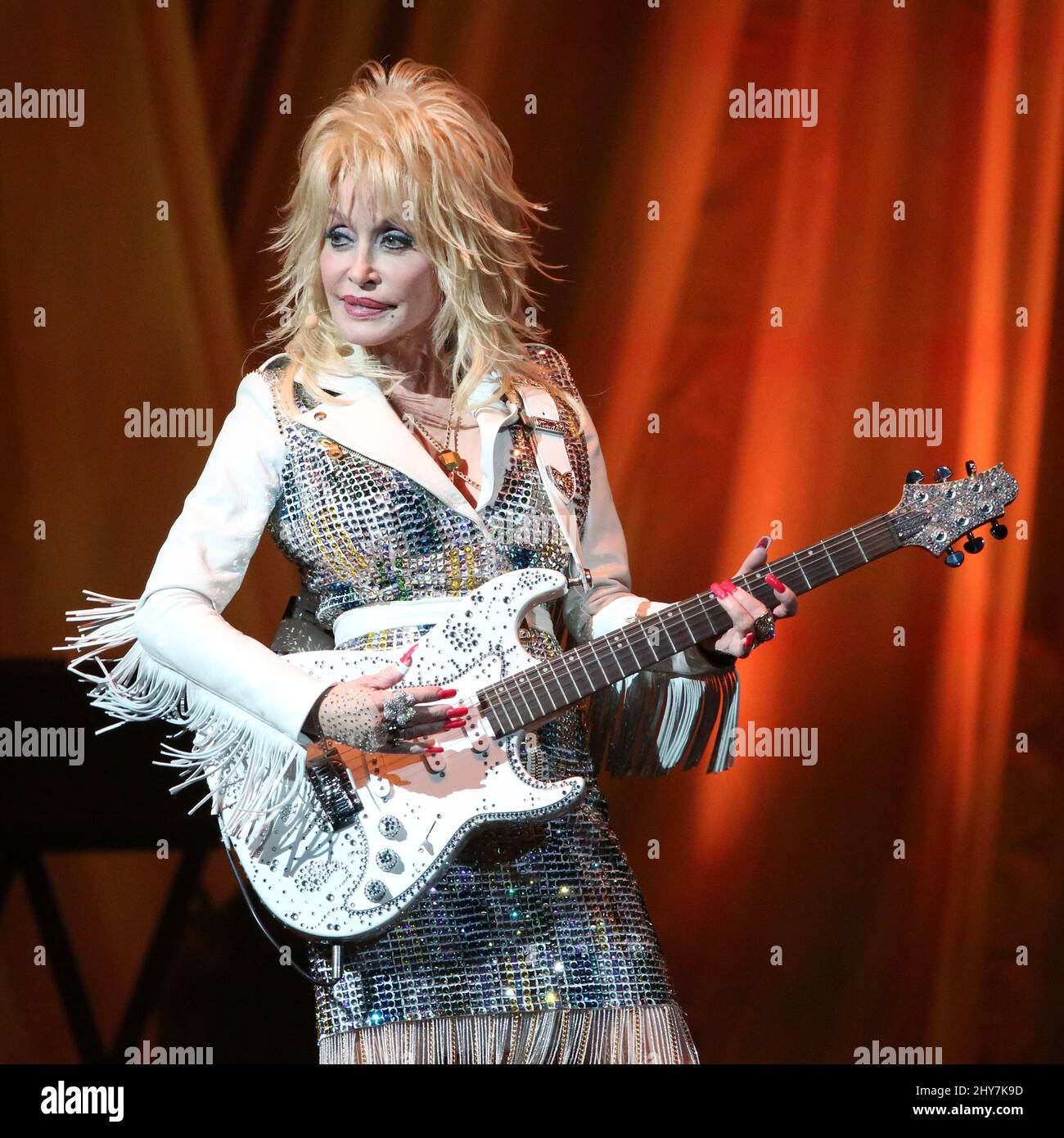 Dolly Parton performs at Dollywood's Showcase of Stars Benefiting the ...