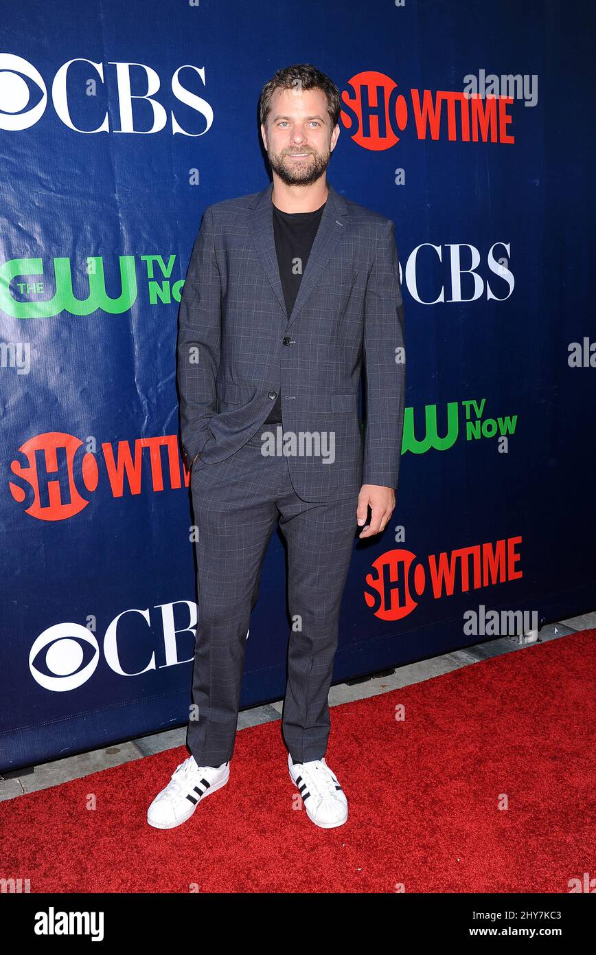 Joshua Jackson attending the CBS, The CW and Showtime Summer TCA press ...