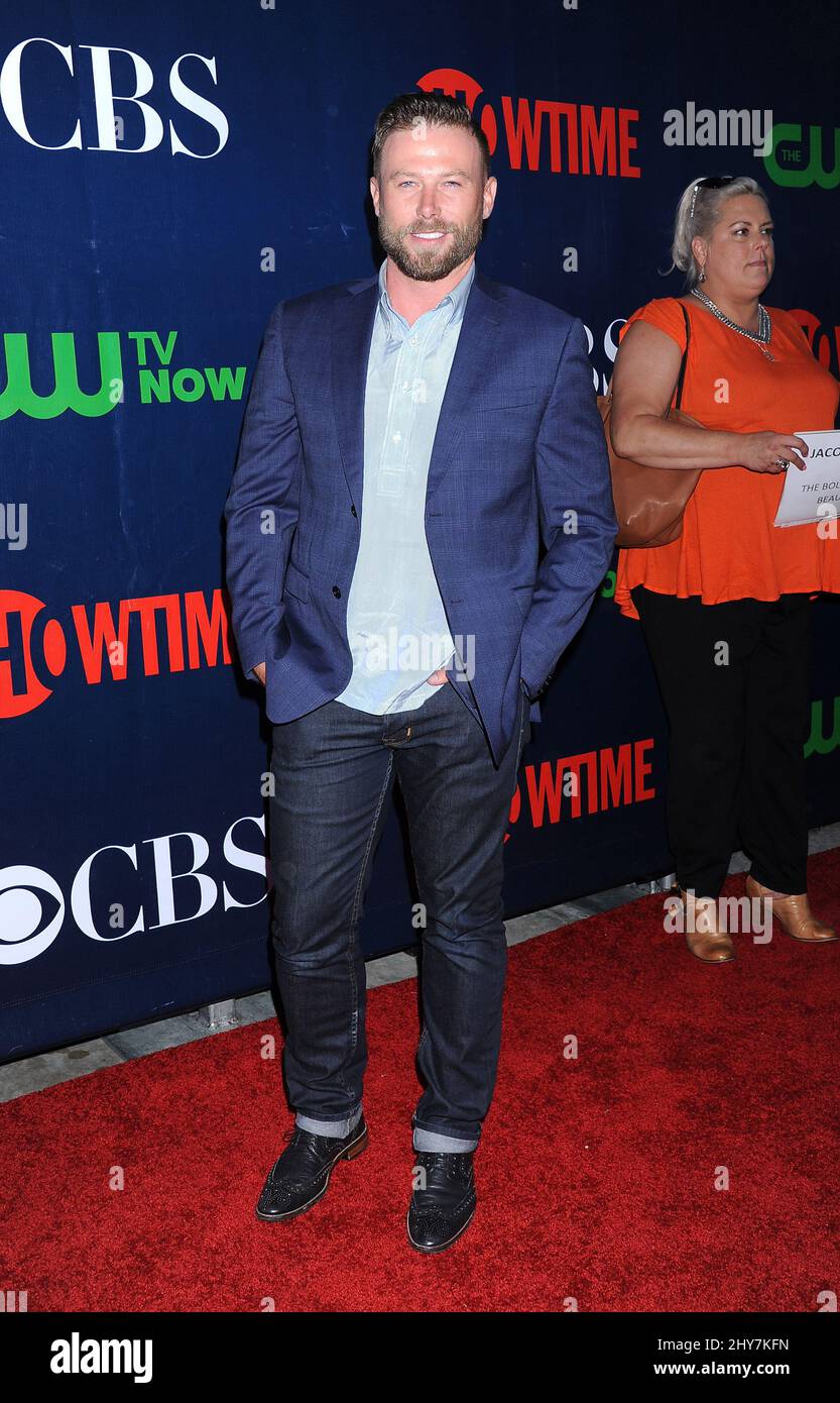 Jacob Young attending the CBS, The CW and Showtime Summer TCA press ...