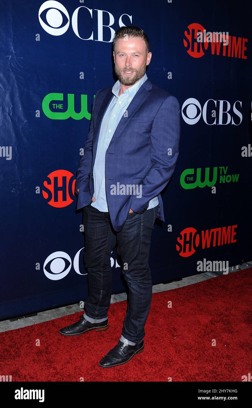 Jacob Young attending the CBS, The CW and Showtime Summer TCA press ...