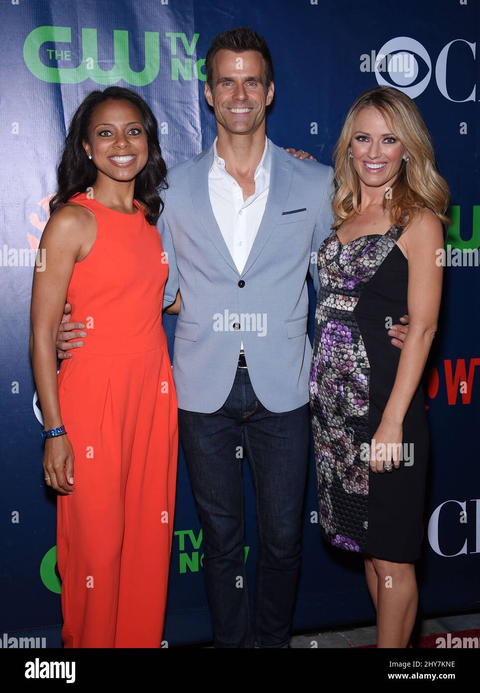 Nischelle Turner, Cameron Mathison & Brooke Anderson attending the CBS ...