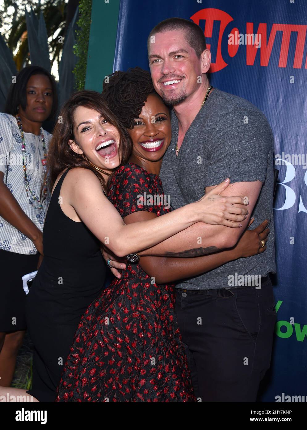 Sarah Shahi, Steve Howey & Shanola Hampton attending the CBS, The CW ...