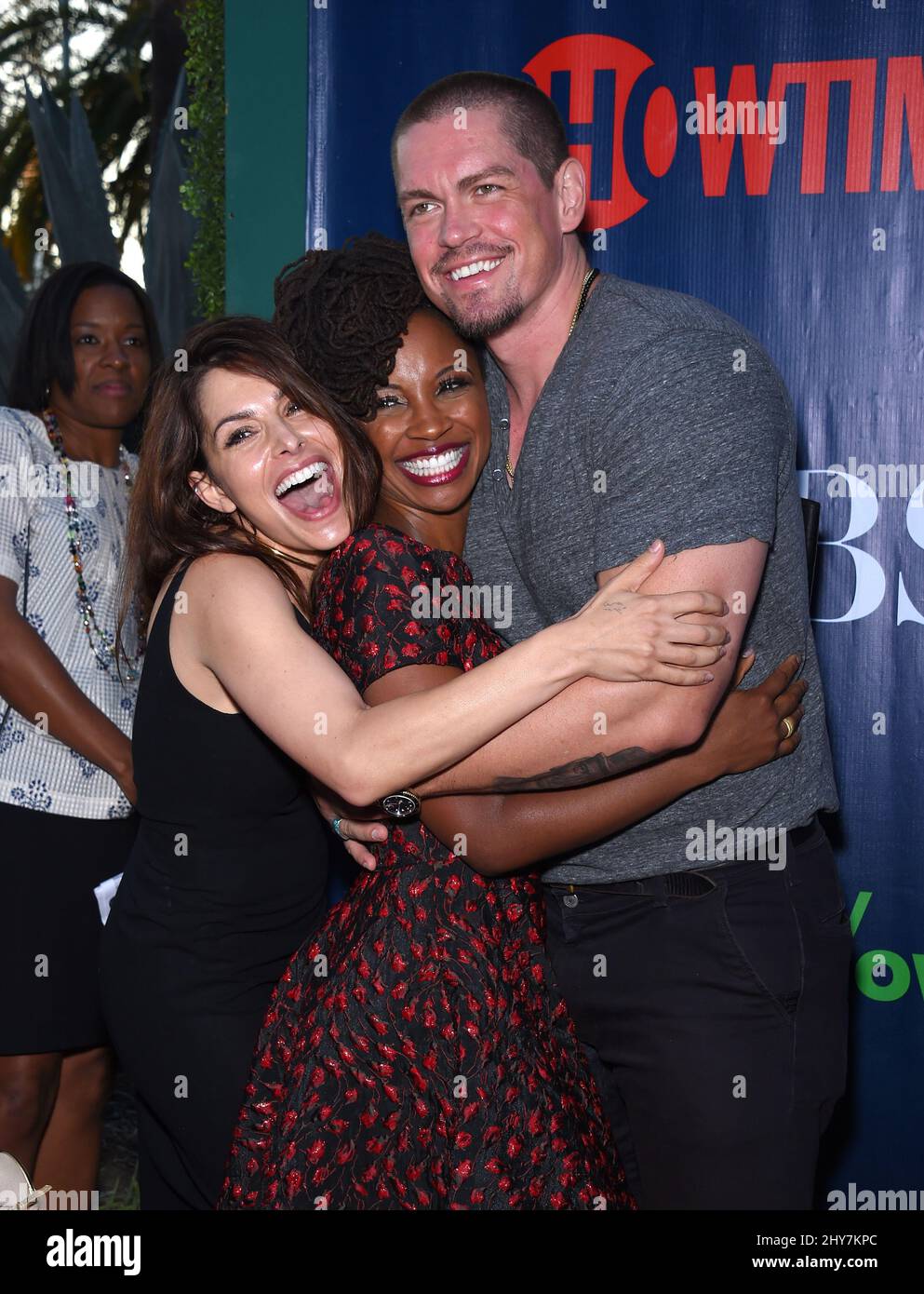 Sarah Shahi, Steve Howey & Shanola Hampton attending the CBS, The CW ...