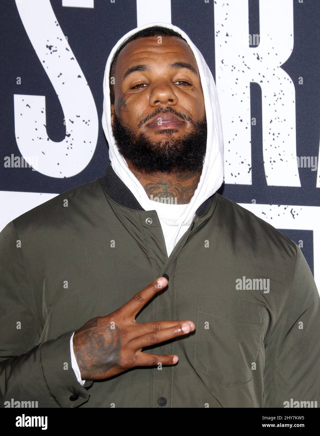 The Game, Jayceon Terrell Taylor attendng the 'Straight Outta Compton ...