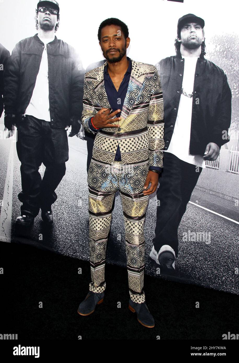 Keith Stanfield attendng the 'Straight Outta Compton' Los Angeles ...