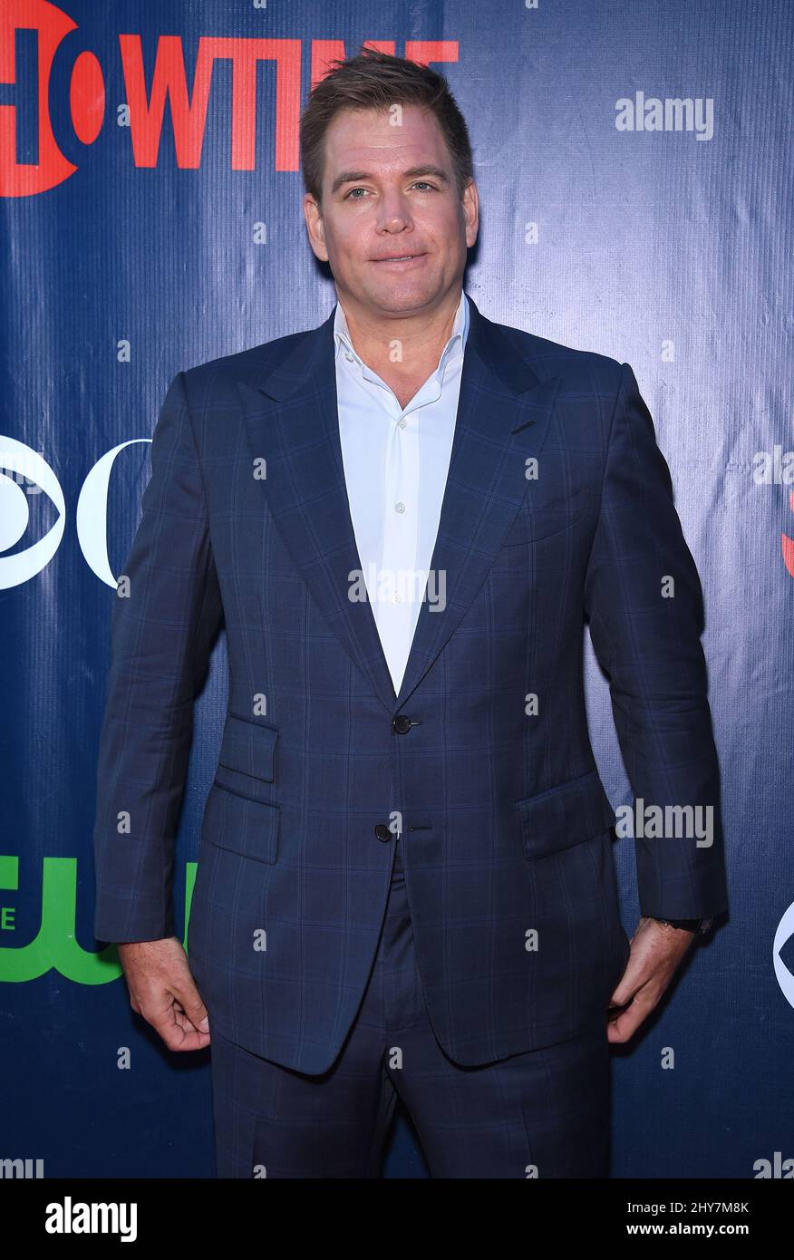 Michael Weatherly attending the CBS, The CW and Showtime Summer TCA ...