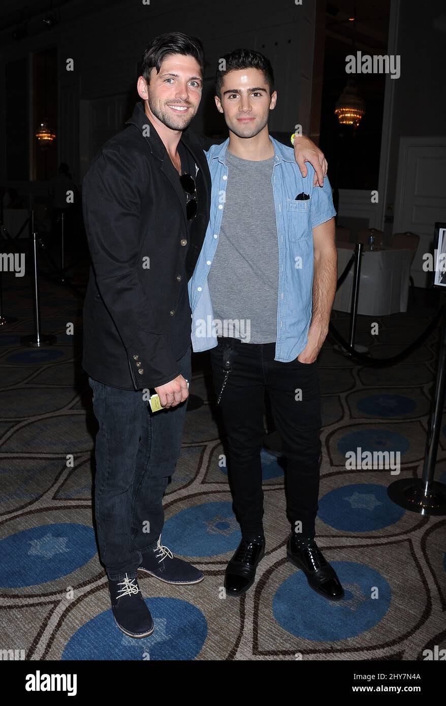 Robert Adamson and Max Ehrich attending 'The Young and the Restless ...