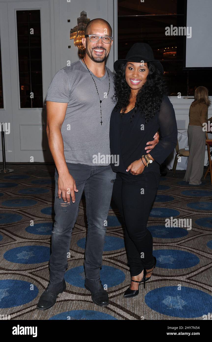 Angell Conwell and Terrell Tilford attending 'The Young and the ...