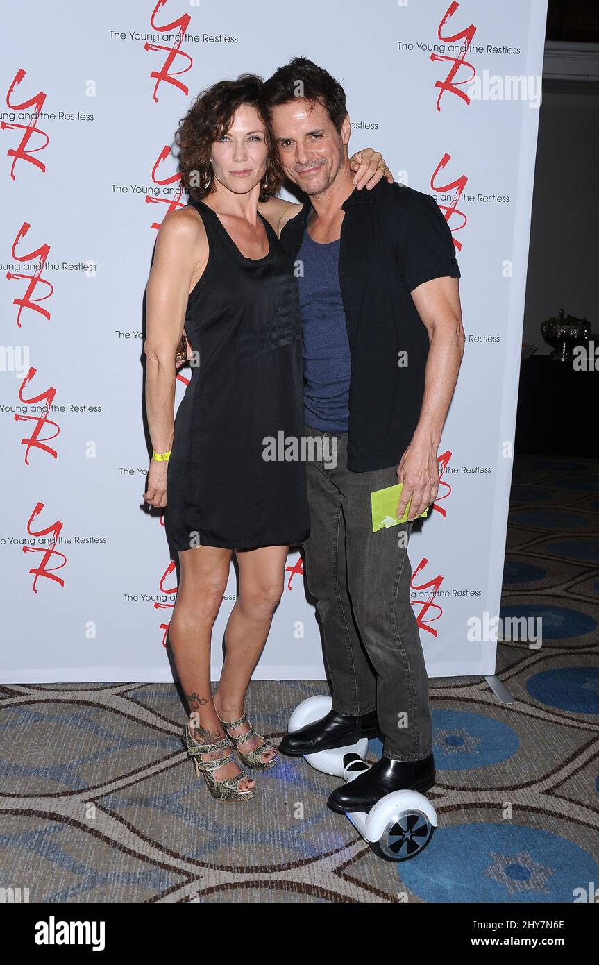 Stacy Haiduk and Christian LeBlanc attending 'The Young and the ...