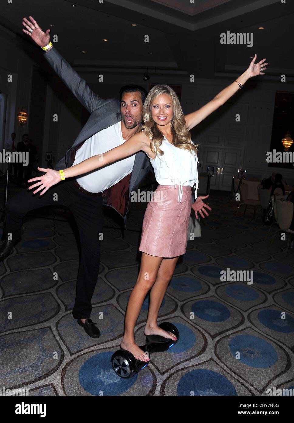 Scott Elrod and Melissa Ordway attending 'The Young and the Restless ...