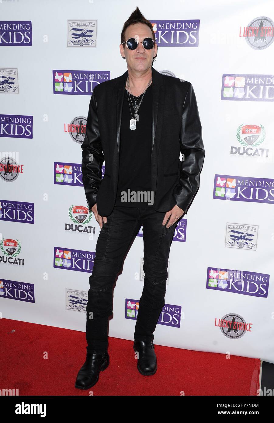Steve Ferlazzo arriving for the Mending Kids Presents "Music On A ...