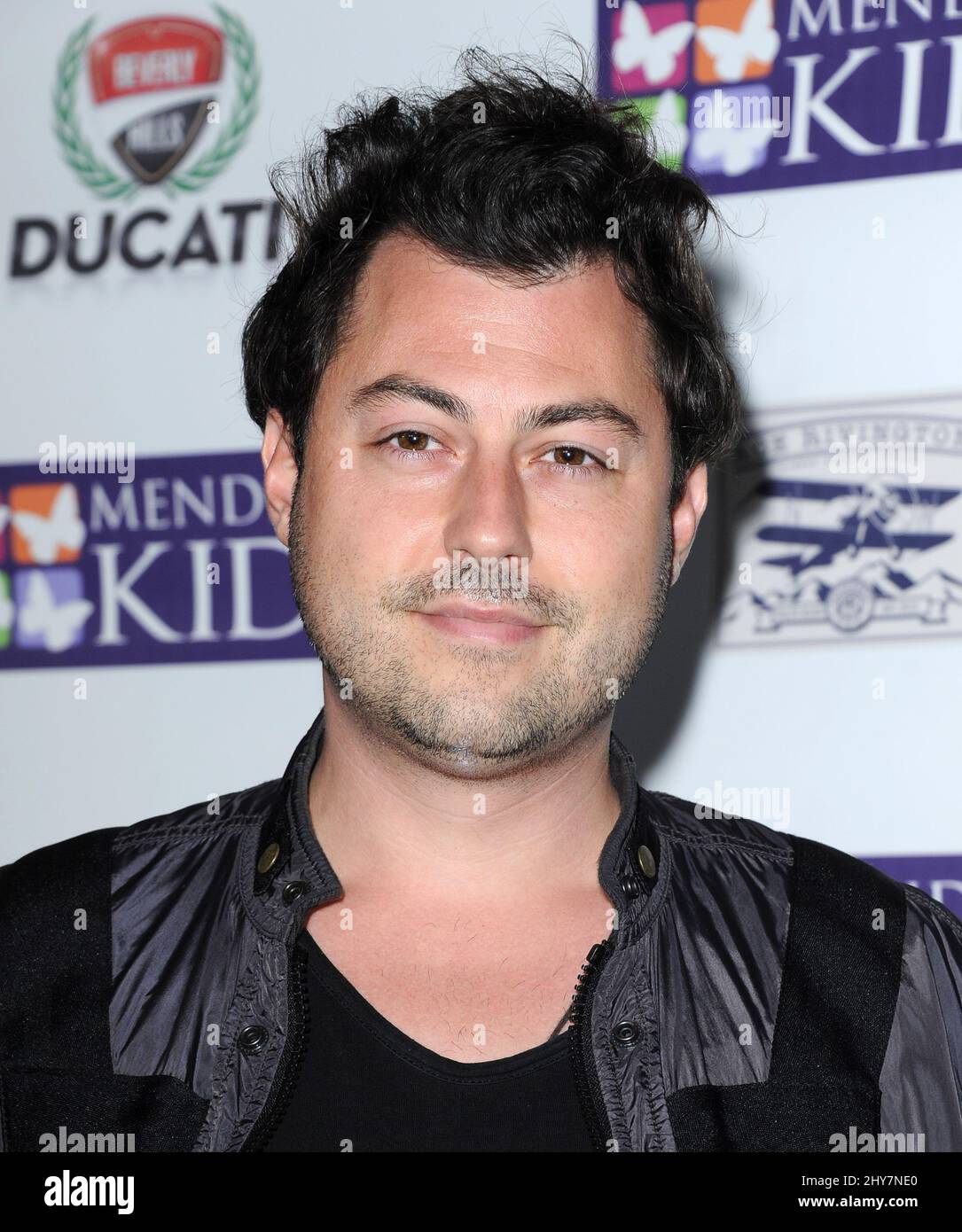 Andrew Cole arriving for the Mending Kids Presents "Music On A Mission ...