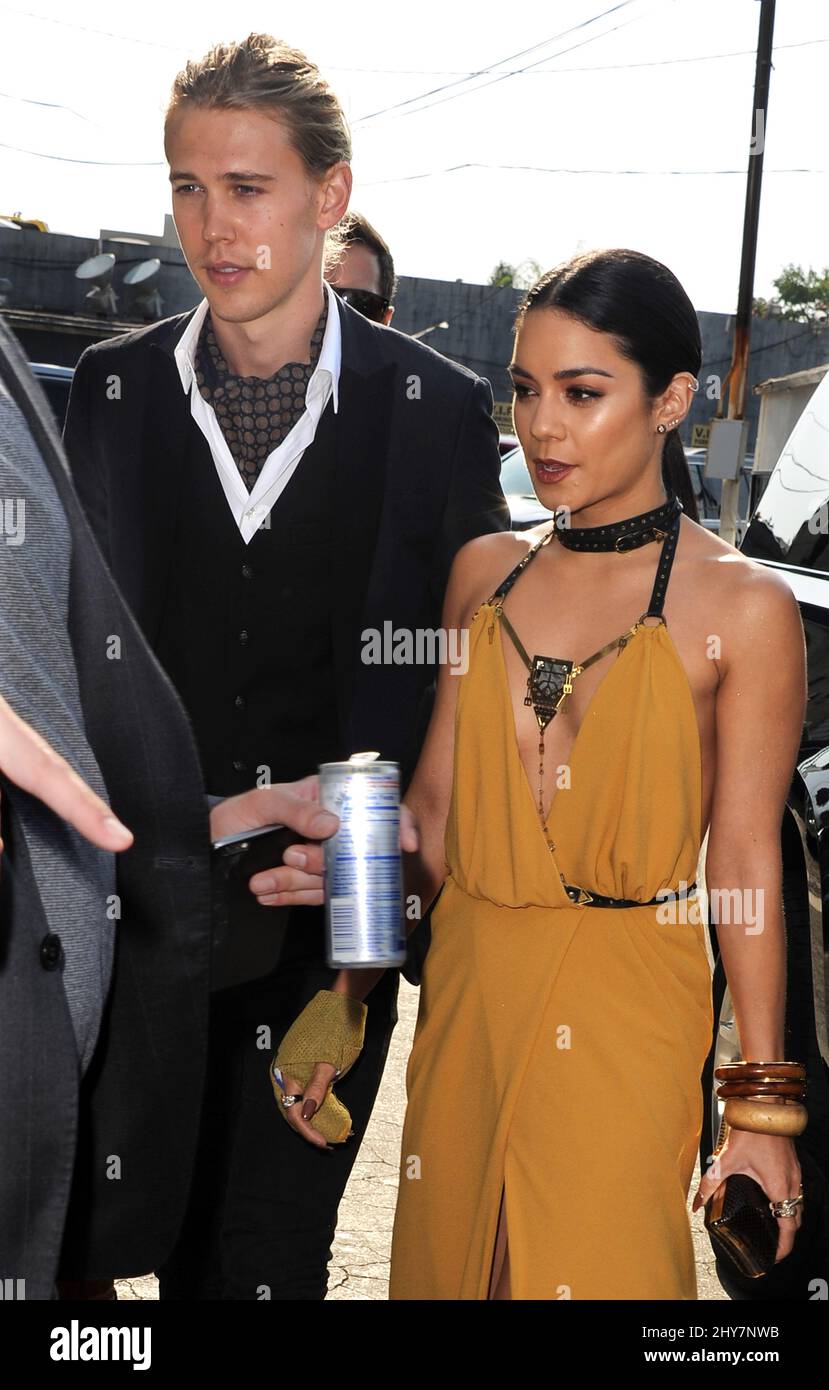 Vanessa Hudgens, Austin Butler attends the "2015 Dance Industry Awards ...