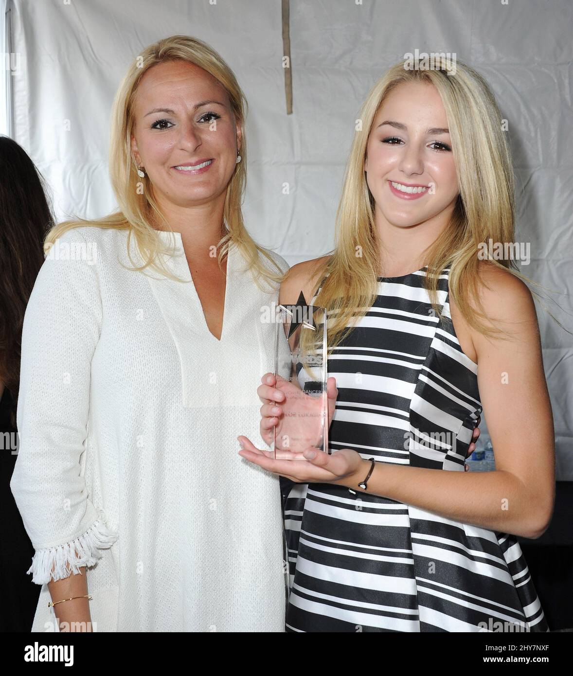 Christi Lukasiak, Chloe Lukasiak attends the "2015 Dance Industry ...