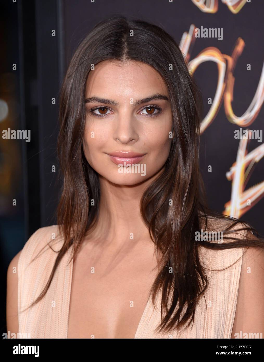 Emily Ratajkowski attends the "We Are Your Friends" Los Angeles ...