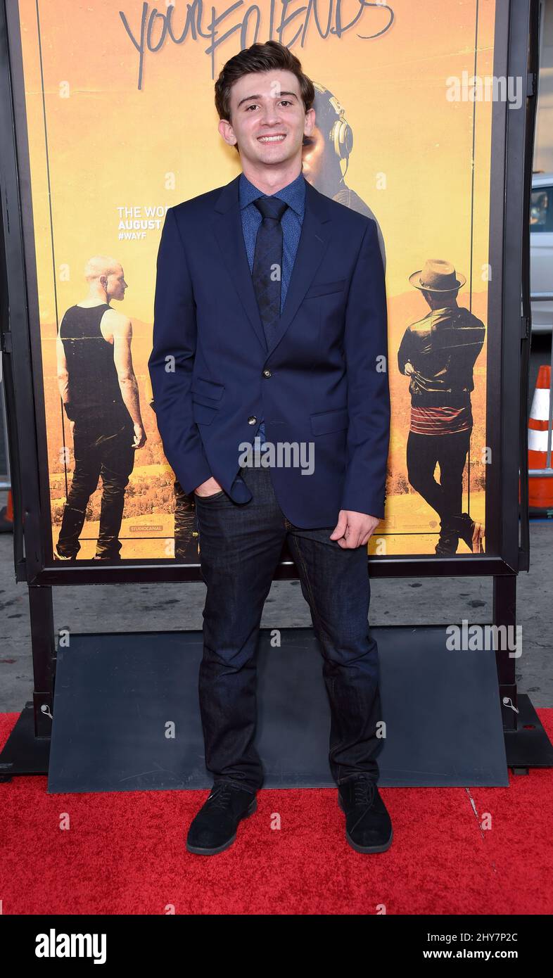 Alex Shaffer attends the "We Are Your Friends" Los Angeles Premiere ...