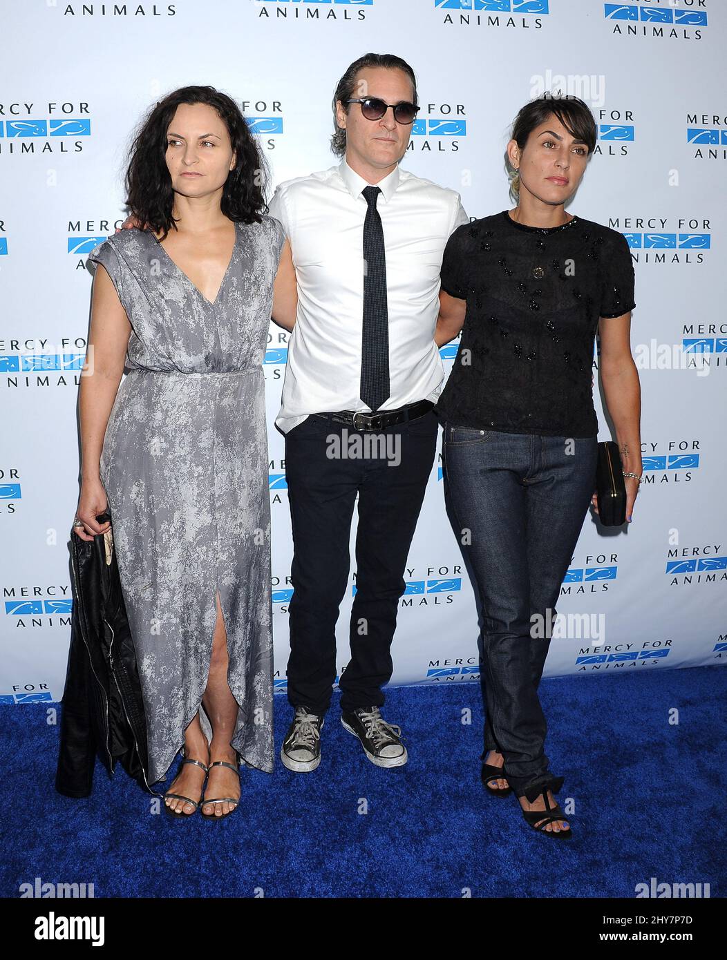 Rain Phoenix, Joaquin Phoenix and Summer Phoenix attents Mercy for ...