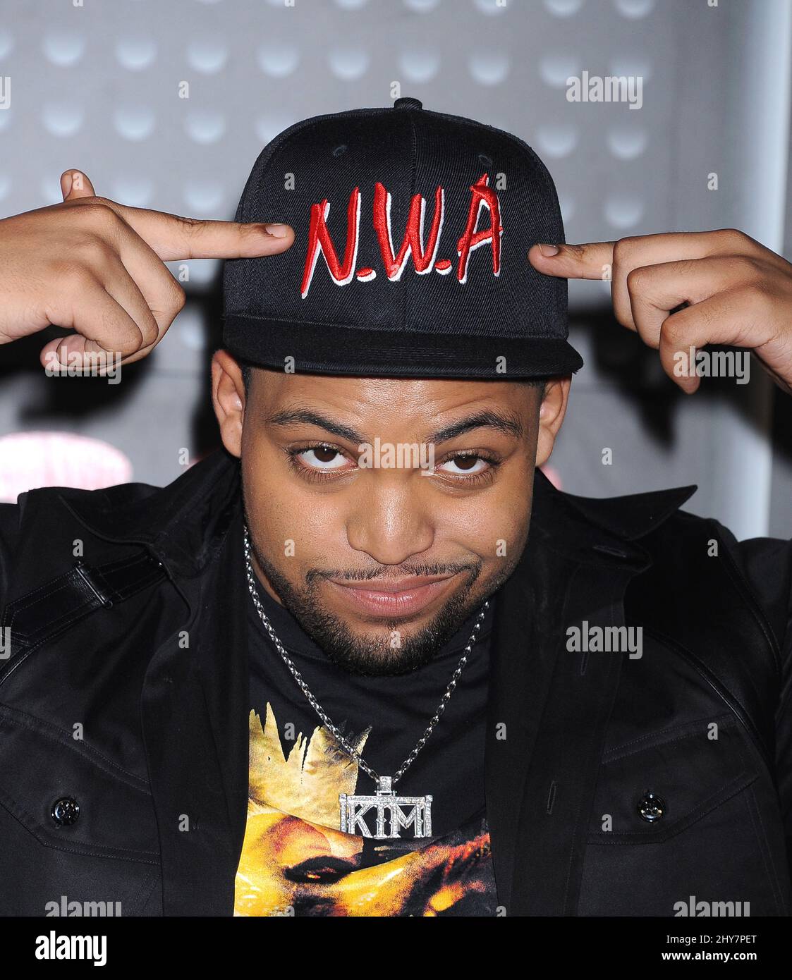 O'Shea Jackson Jr. arriving on the red carpet at the MTV Video Music ...