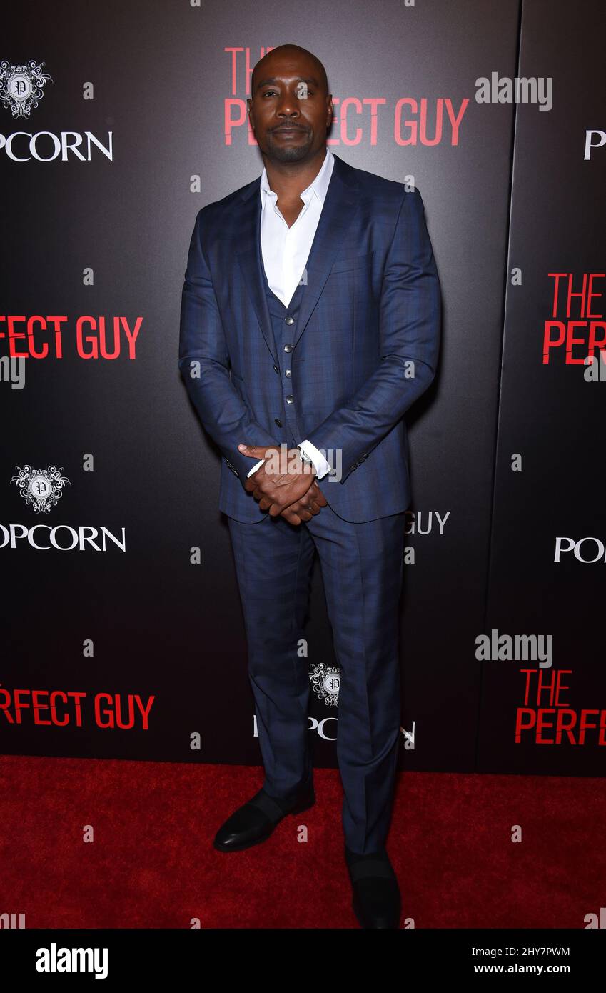 Morris Chestnut attends the "The Perfect Guy" World Premiere held at ...