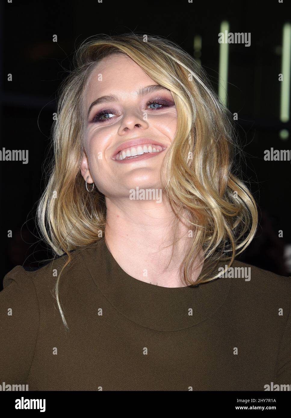 Alice Eve attending the "Before We Go" Los Angeles premiere held at the ...