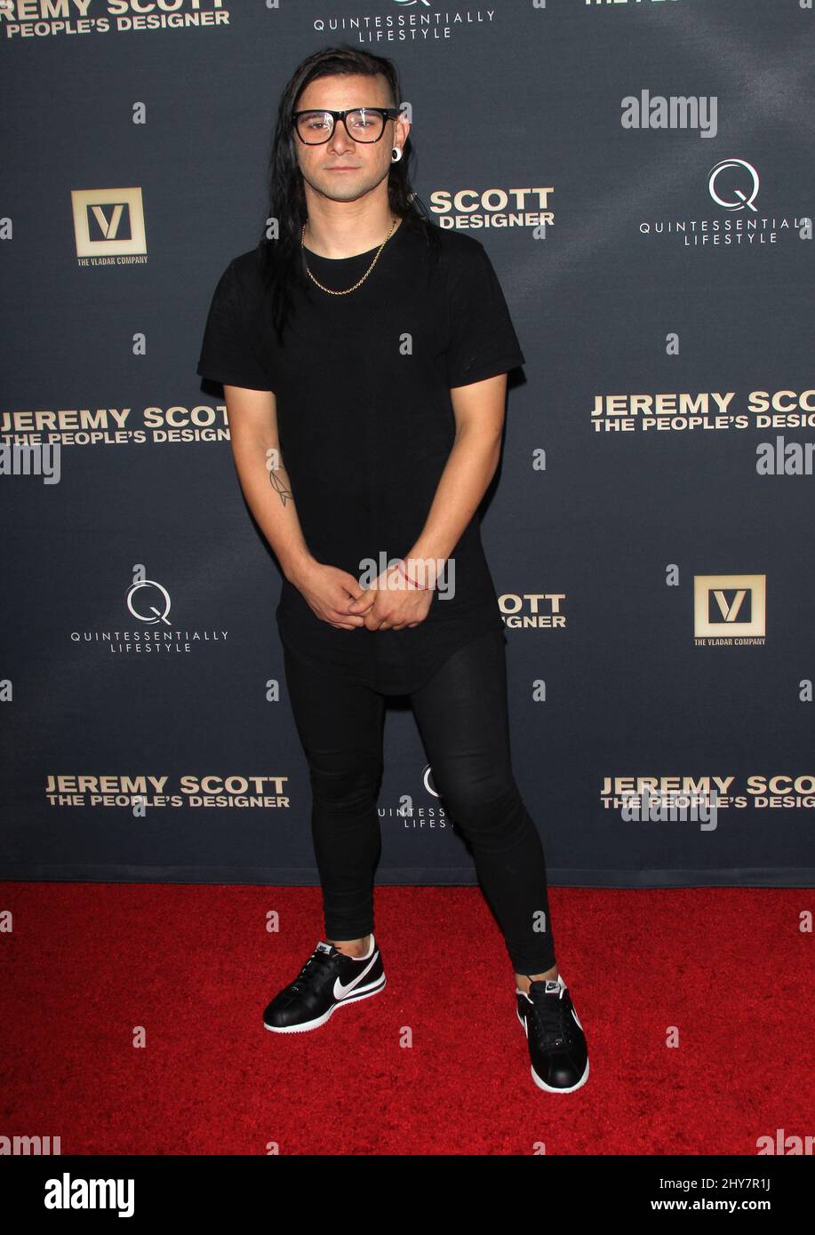 Skrillex where hi-res stock photography and images - Alamy