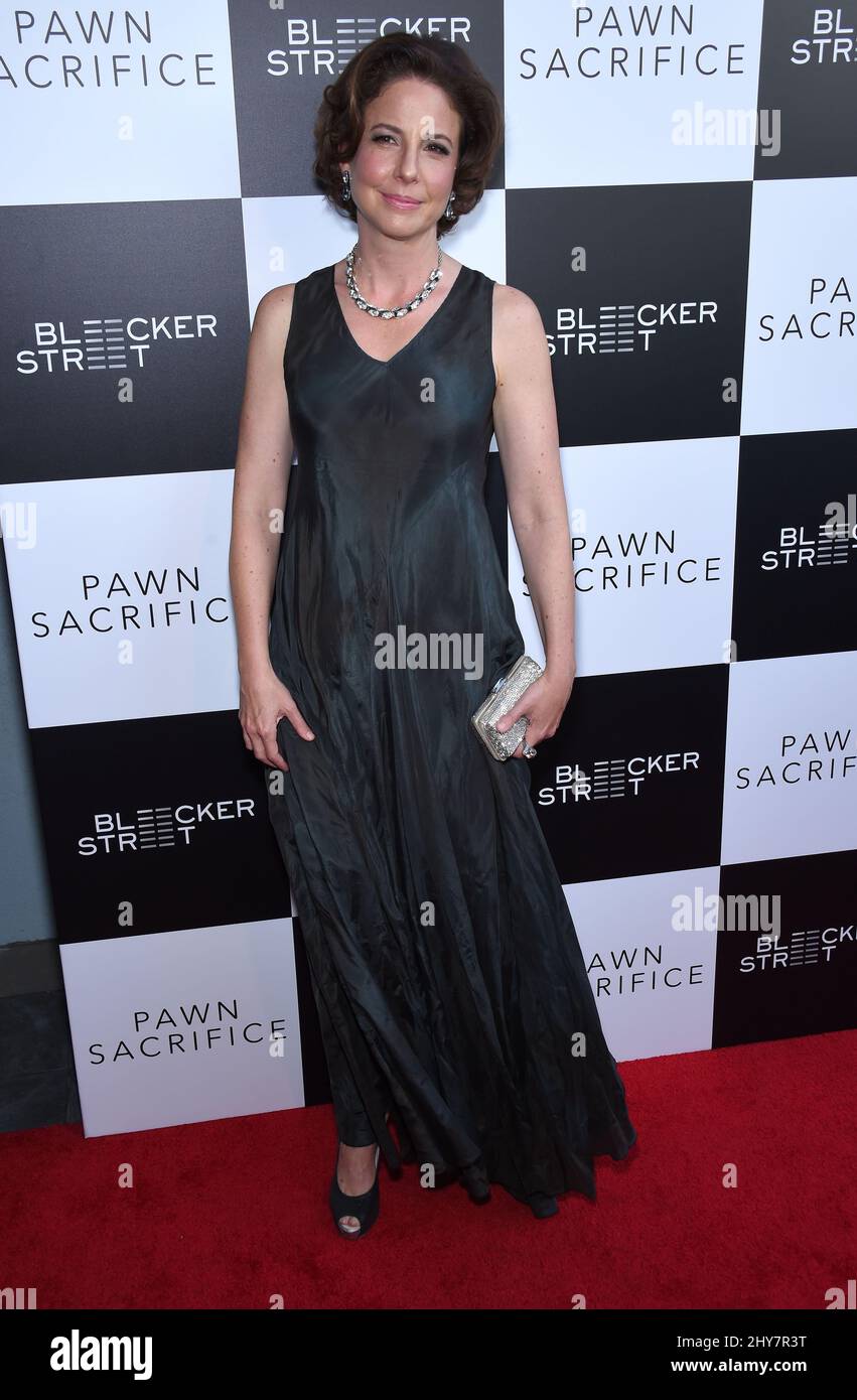 Robin Weigert arriving for the Pawn Sacrifice premiere held at the ...