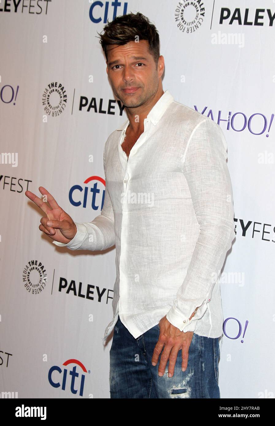 Ricky Martin arriving for The Paley Center for Media's PaleyFest 2015 ...