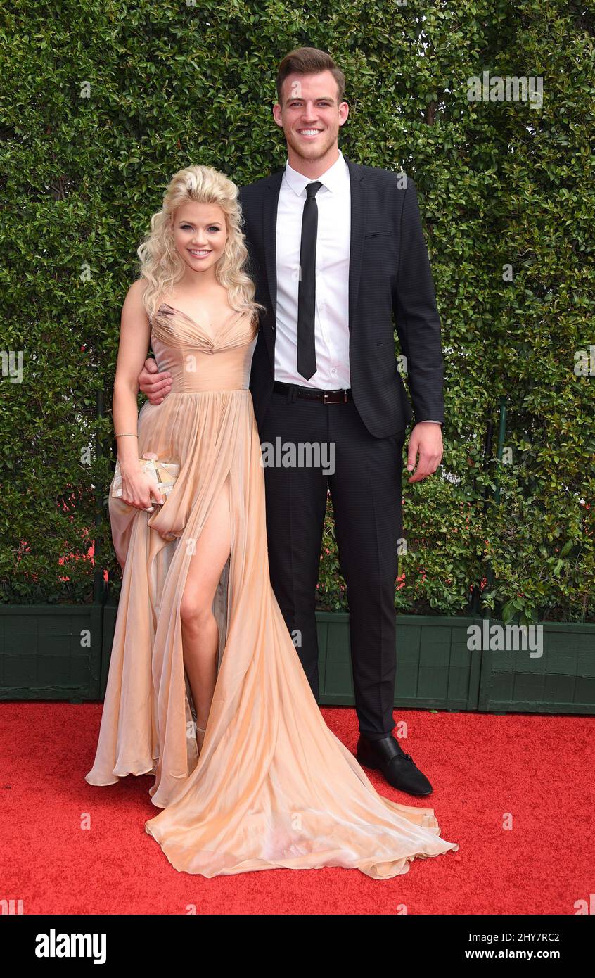 Witney Carson and Carson McAllister attending the Creative Arts Emmy ...