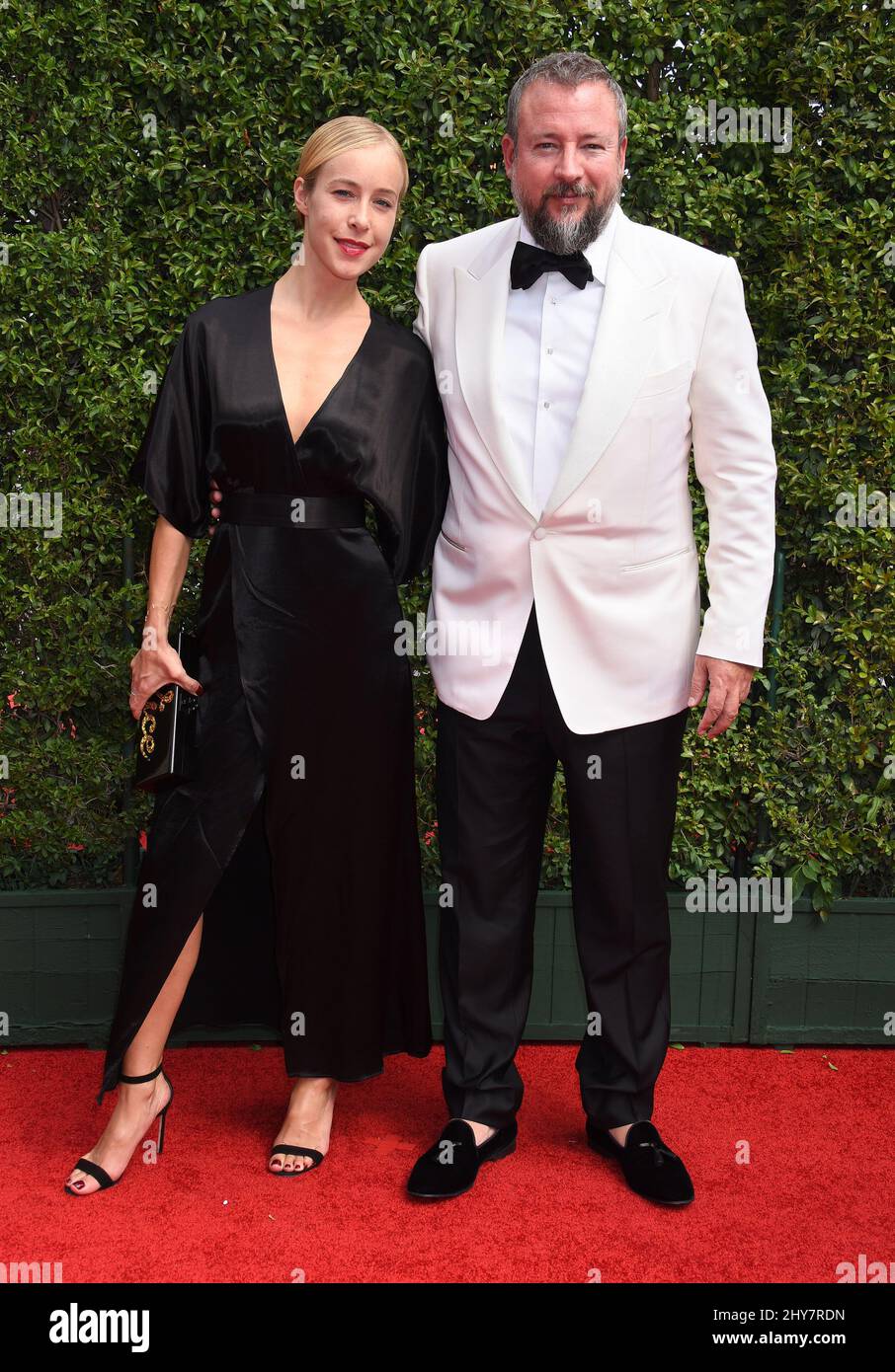 Tamyka Smith and Shane Smith attending the Creative Arts Emmy Awards ...