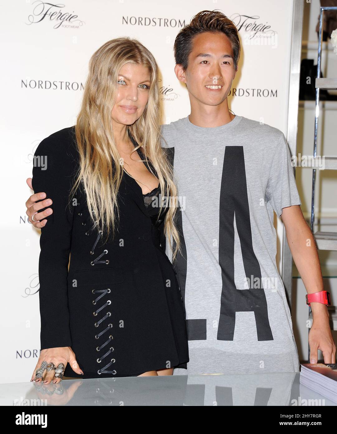 Fergie poses hi-res stock photography and images - Alamy