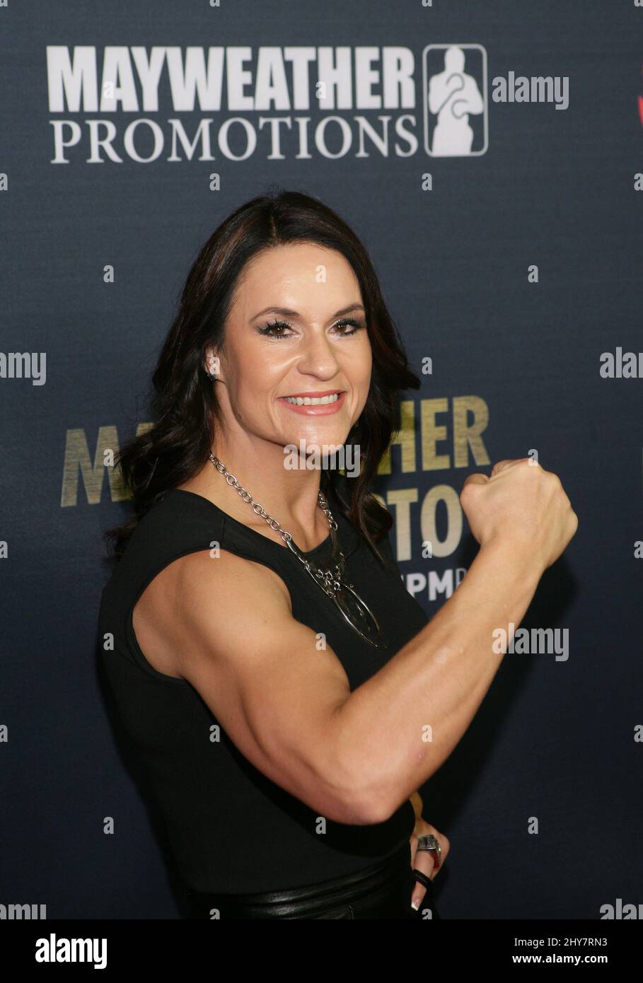 Jen Welter attending the Mayweather vs Berto Pre Fight Party at Studio ...