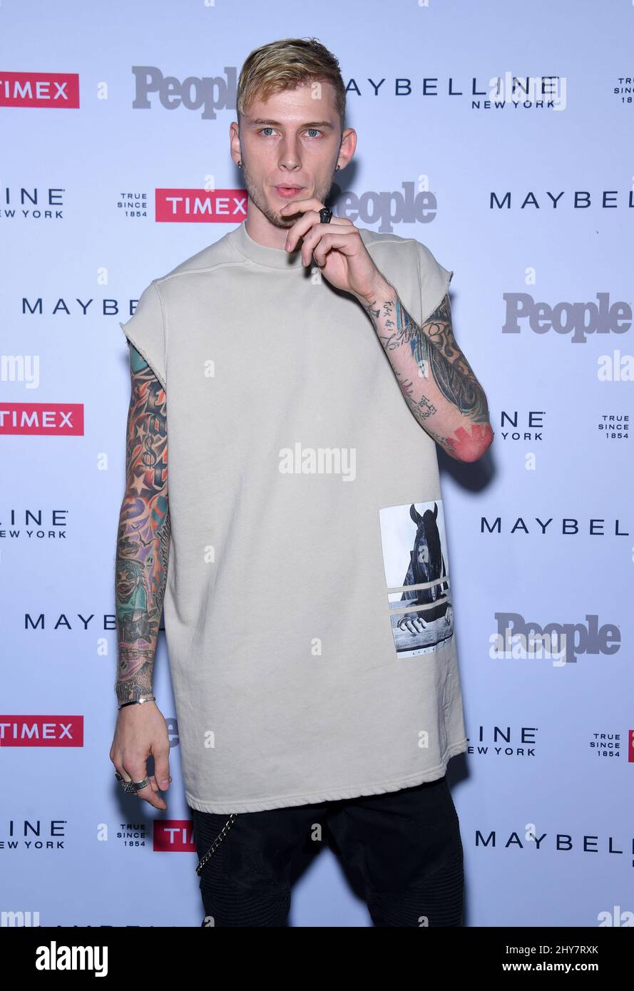 Colson 'Machine Gun Kelly' Baker attends the Third Annual People ...