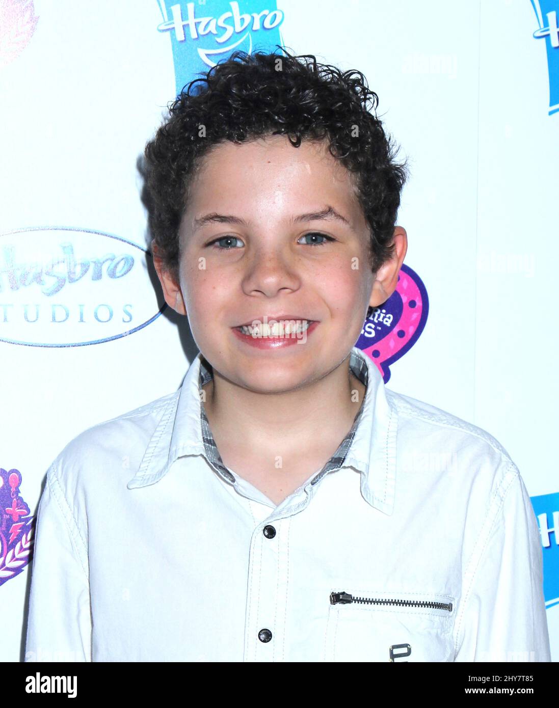 Jadon Sand attending the premiere of My Little Pony Equestrian Girls ...