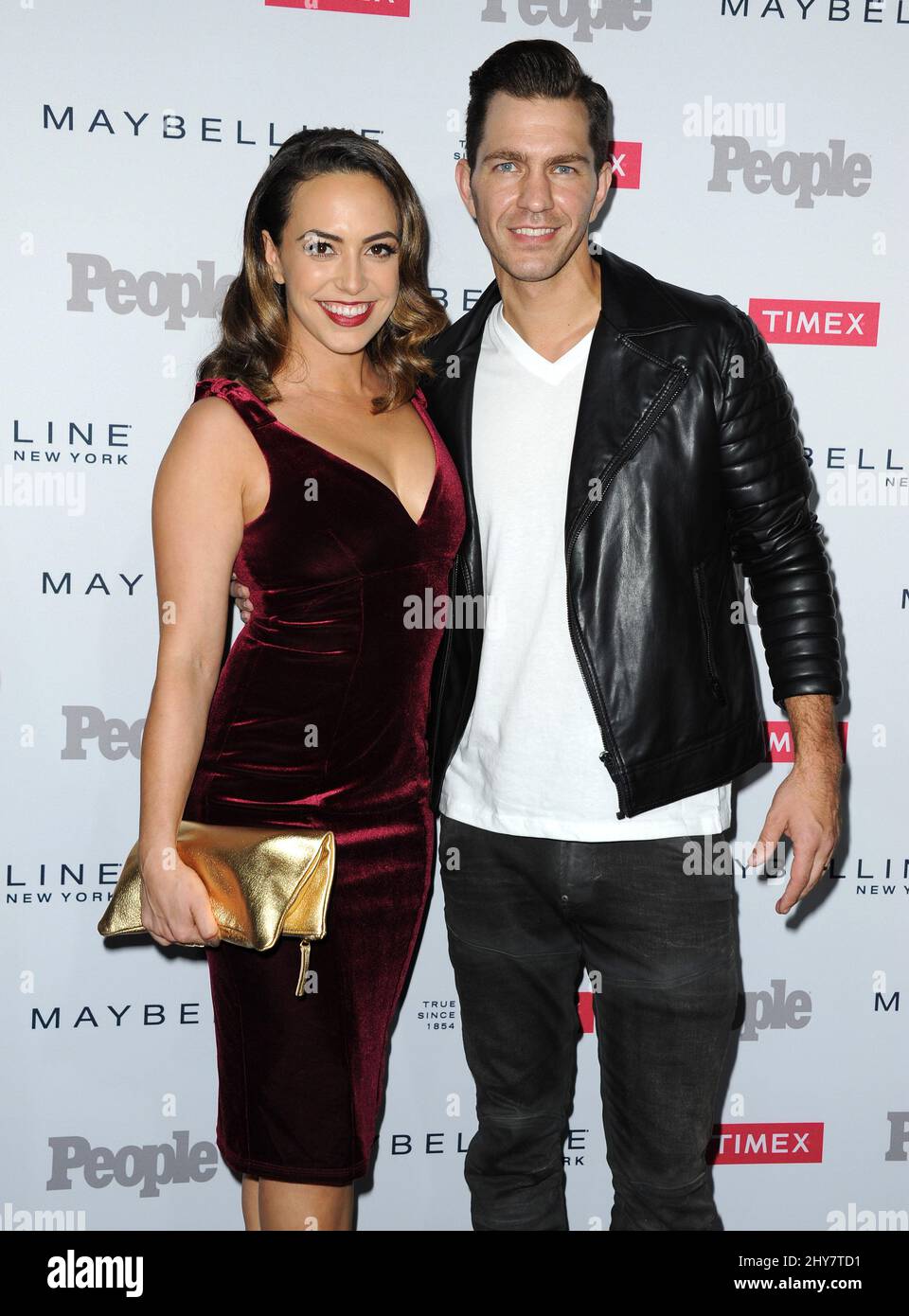 Allison Holker, Andy Grammer attending the PEOPLE's Ones To Watch Event ...