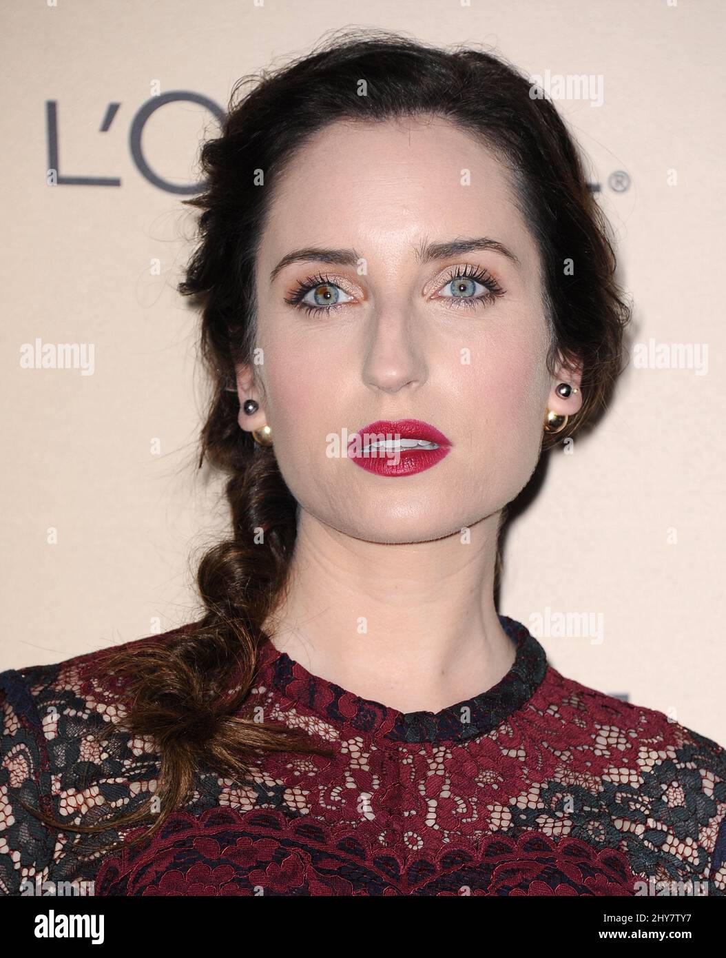 Zoe Lister-Jones attending 2015 Entertainment Weekly Pre-Emmy Party ...