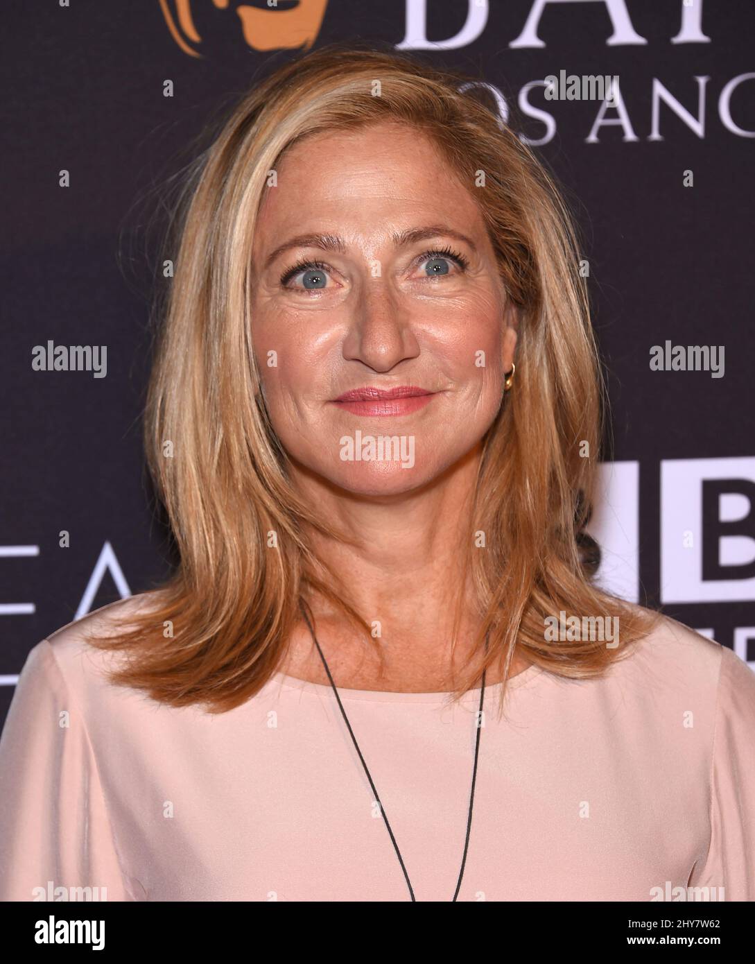 Edie Falco arriving at the 2015 BAFTA Los Angeles TV Tea Party Stock ...