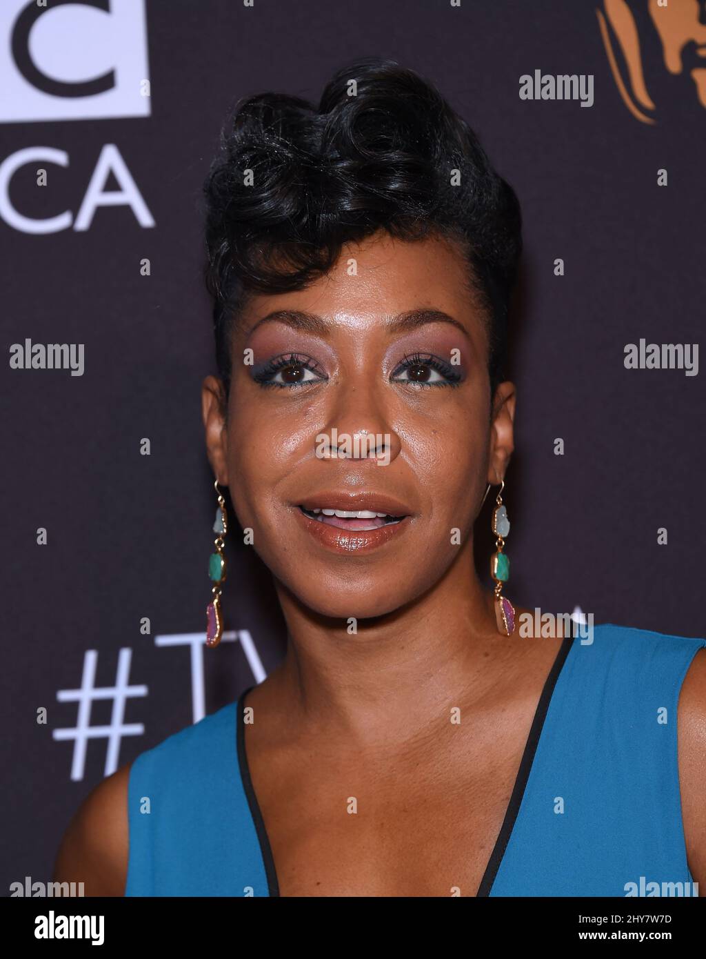 Tichina Arnold arriving at the 2015 BAFTA Los Angeles TV Tea Party ...