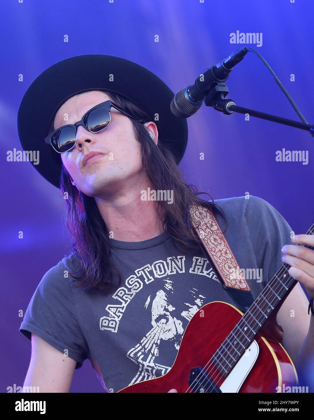 James Bay iHeartRadio Music Festival Village held at the MGM Resorts ...