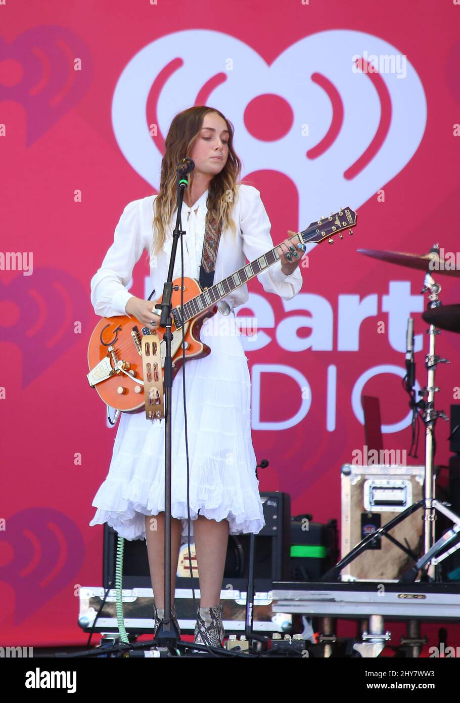 Zella day iheartradio music festival village hi-res stock photography ...