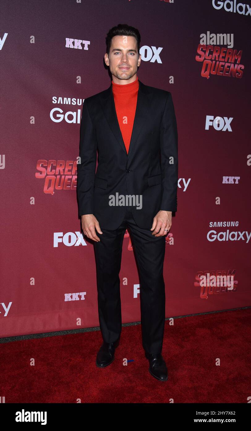 Matt bomer scream queens season one premiere screening hi-res stock photography and images - Alamy