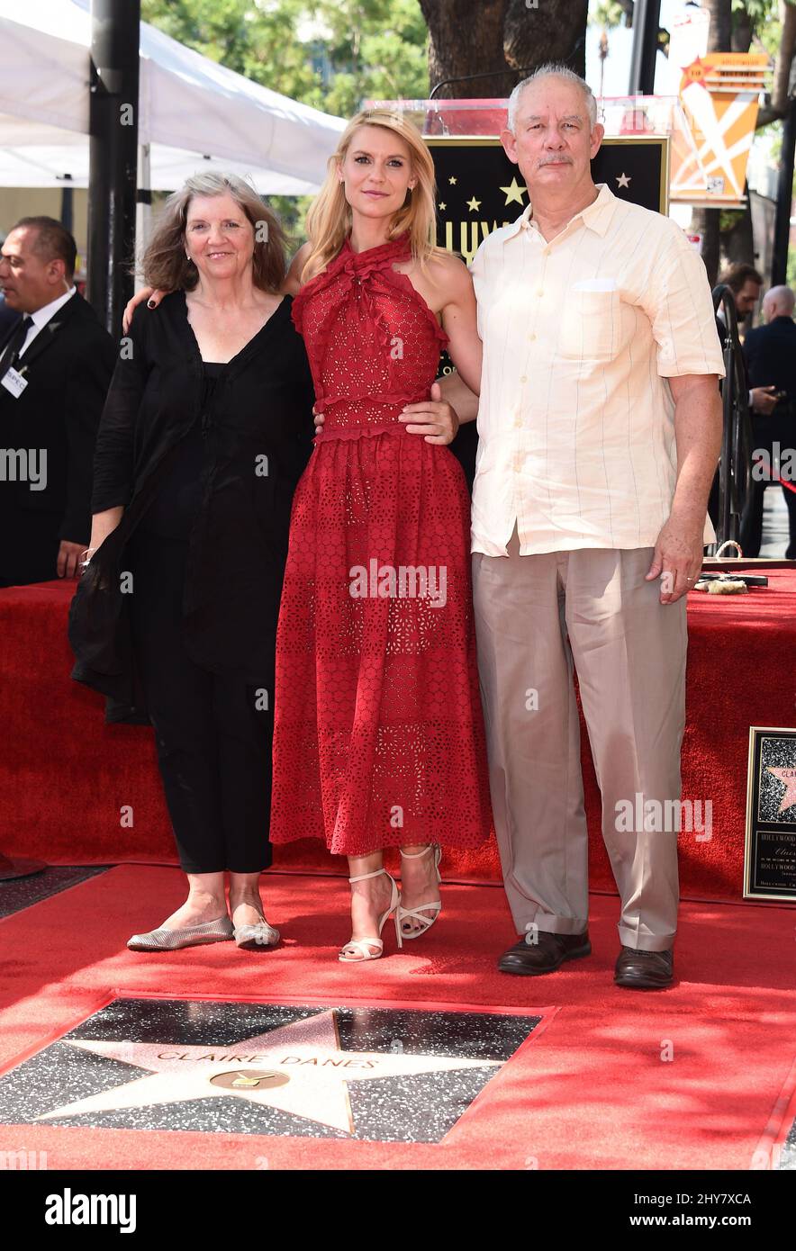 Christopher danes as she is honoured hi-res stock photography and ...