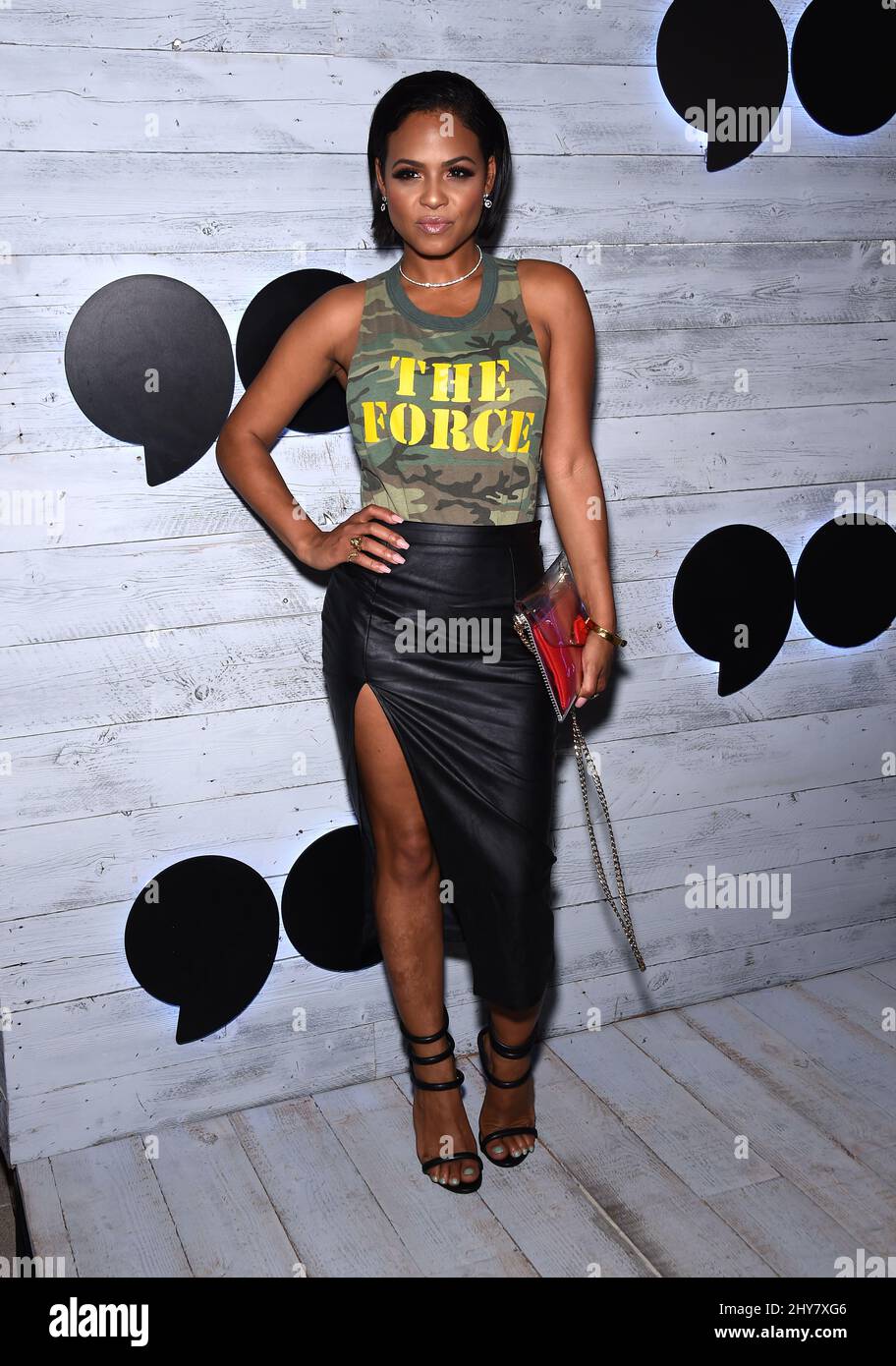 Christina milian leather hi-res stock photography and images - Alamy