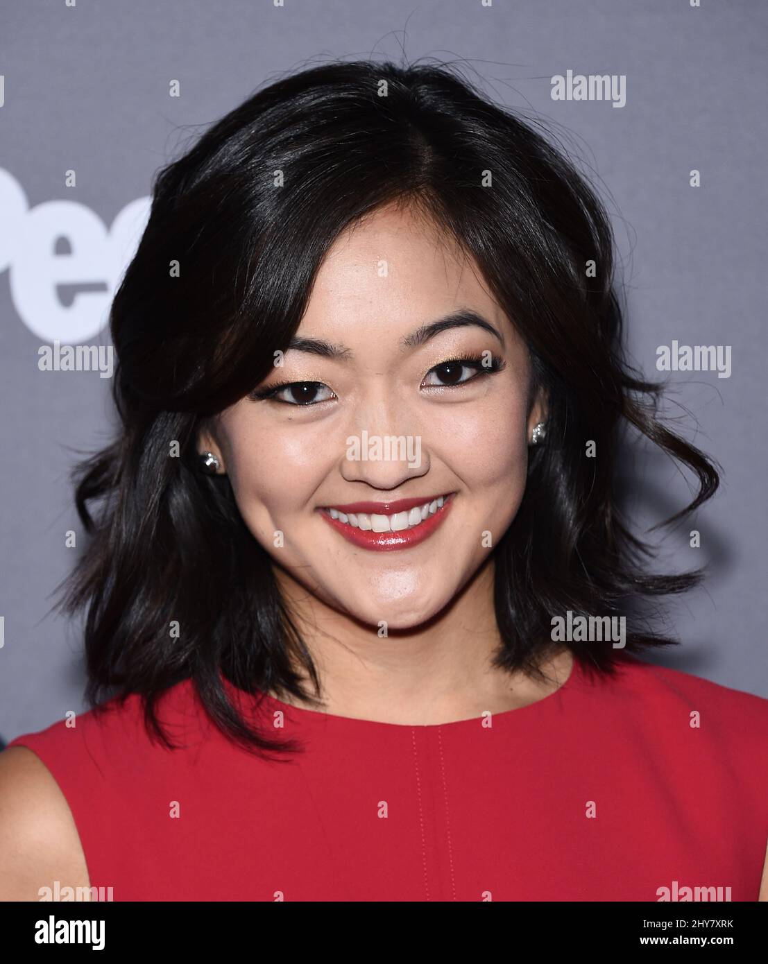 Amy Okuda attending the TGIT Premiere Red Carpet Event held at the ...