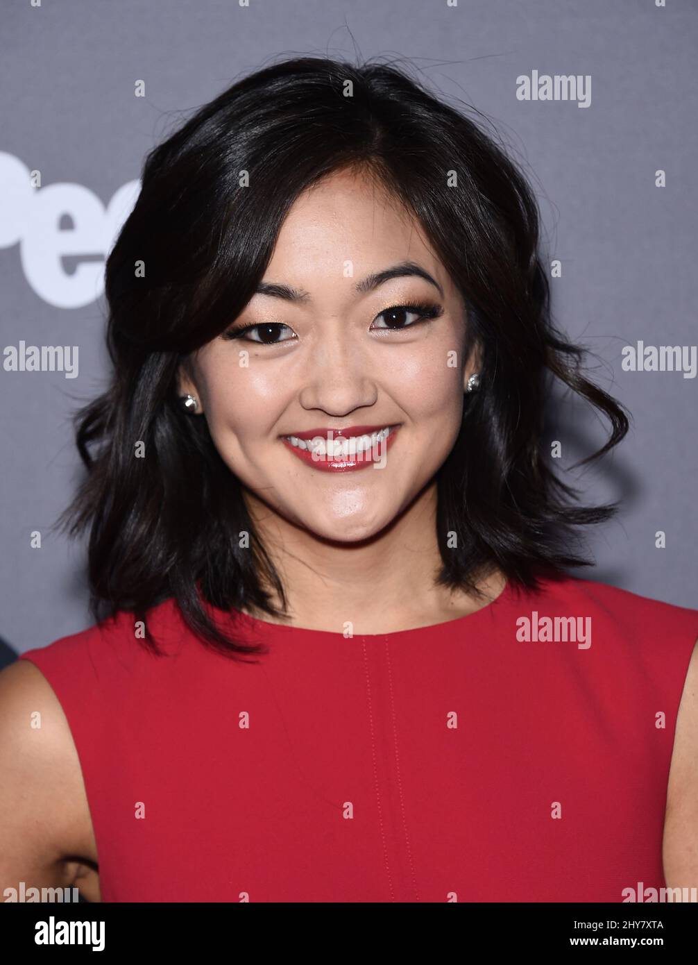 Amy Okuda attending the TGIT Premiere Red Carpet Event held at the ...