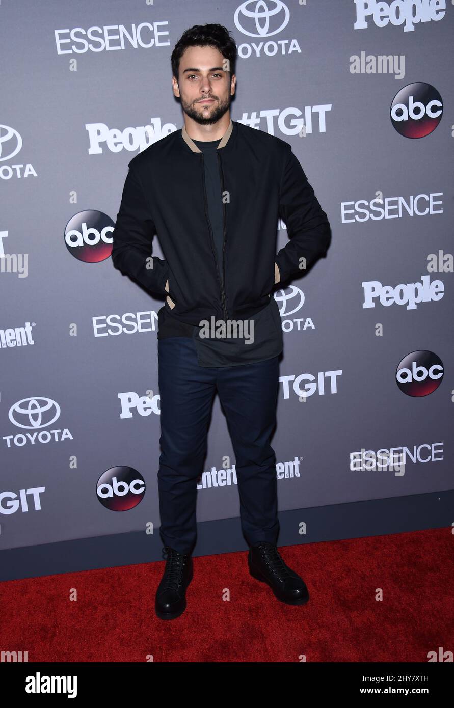 Jack Falahee attending the TGIT Premiere Red Carpet Event held at the ...