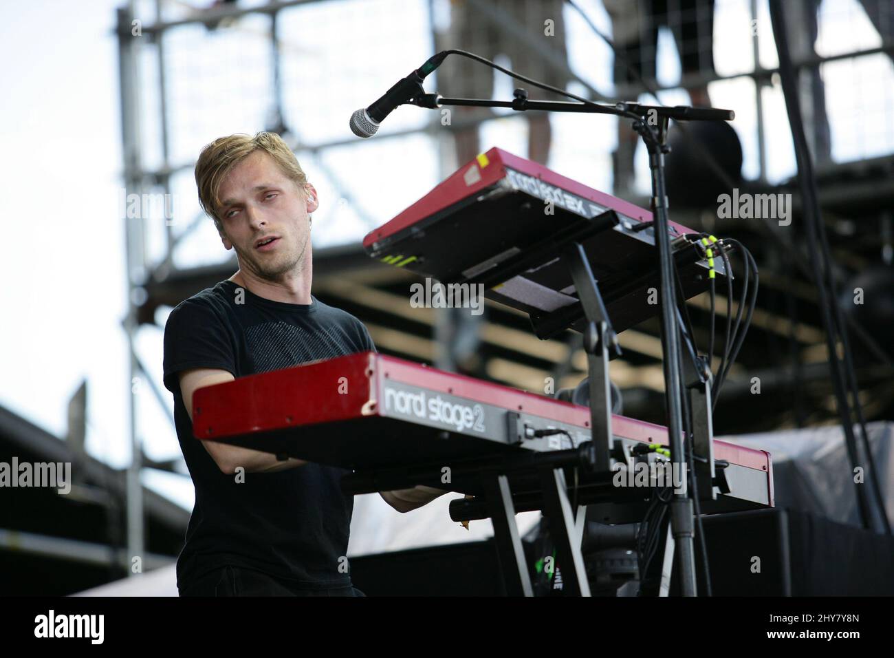 Casey Harris of X Ambassadors during day 1 of the Life Is Beautiful ...