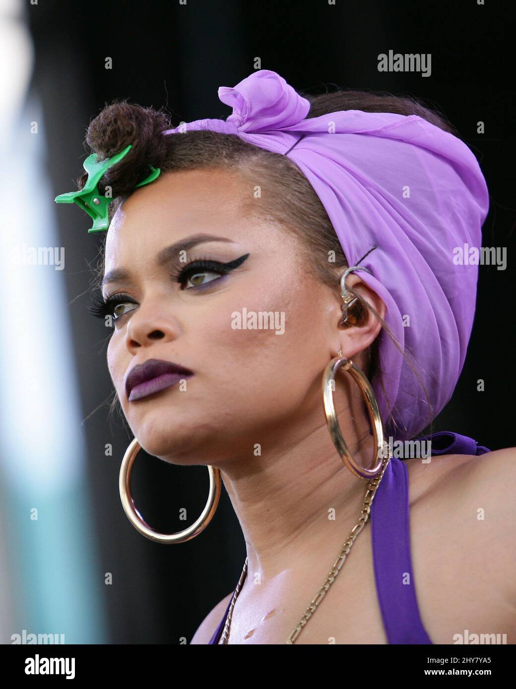 Andra Day during day 1 of the Life Is Beautiful Festival in Las Vegas ...
