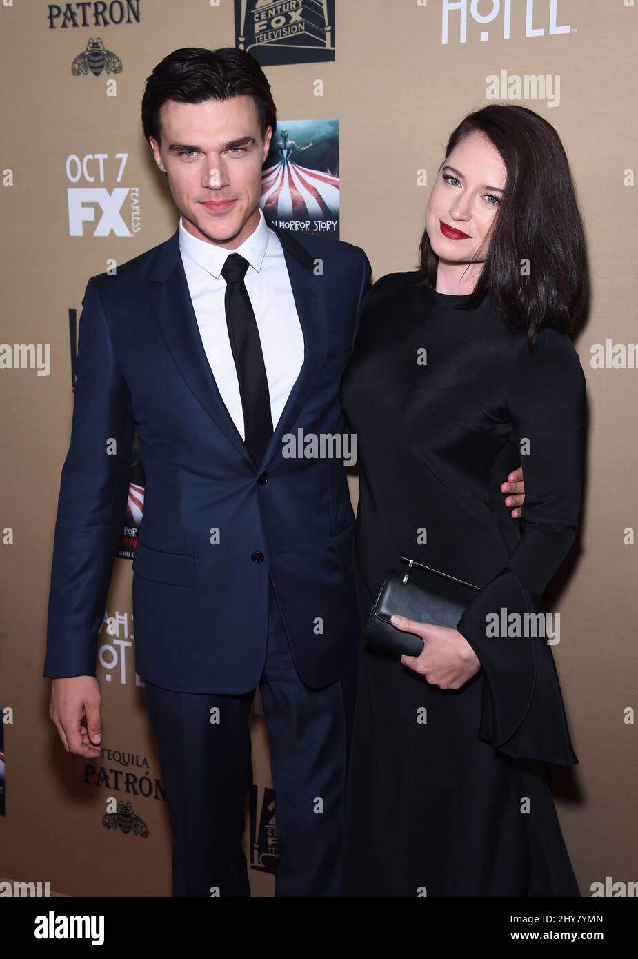 Finn Wittrock & Sarah Roberts attending "American Horror Story: Hotel ...