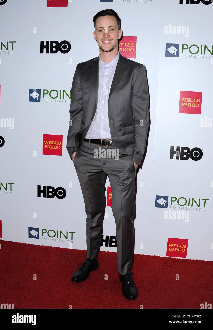 Rhys Ernst attends the Voices on Point Gala at the Hyatt Regency ...