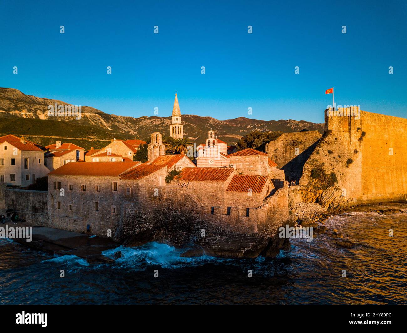 Aerial shot old building hi-res stock photography and images - Alamy